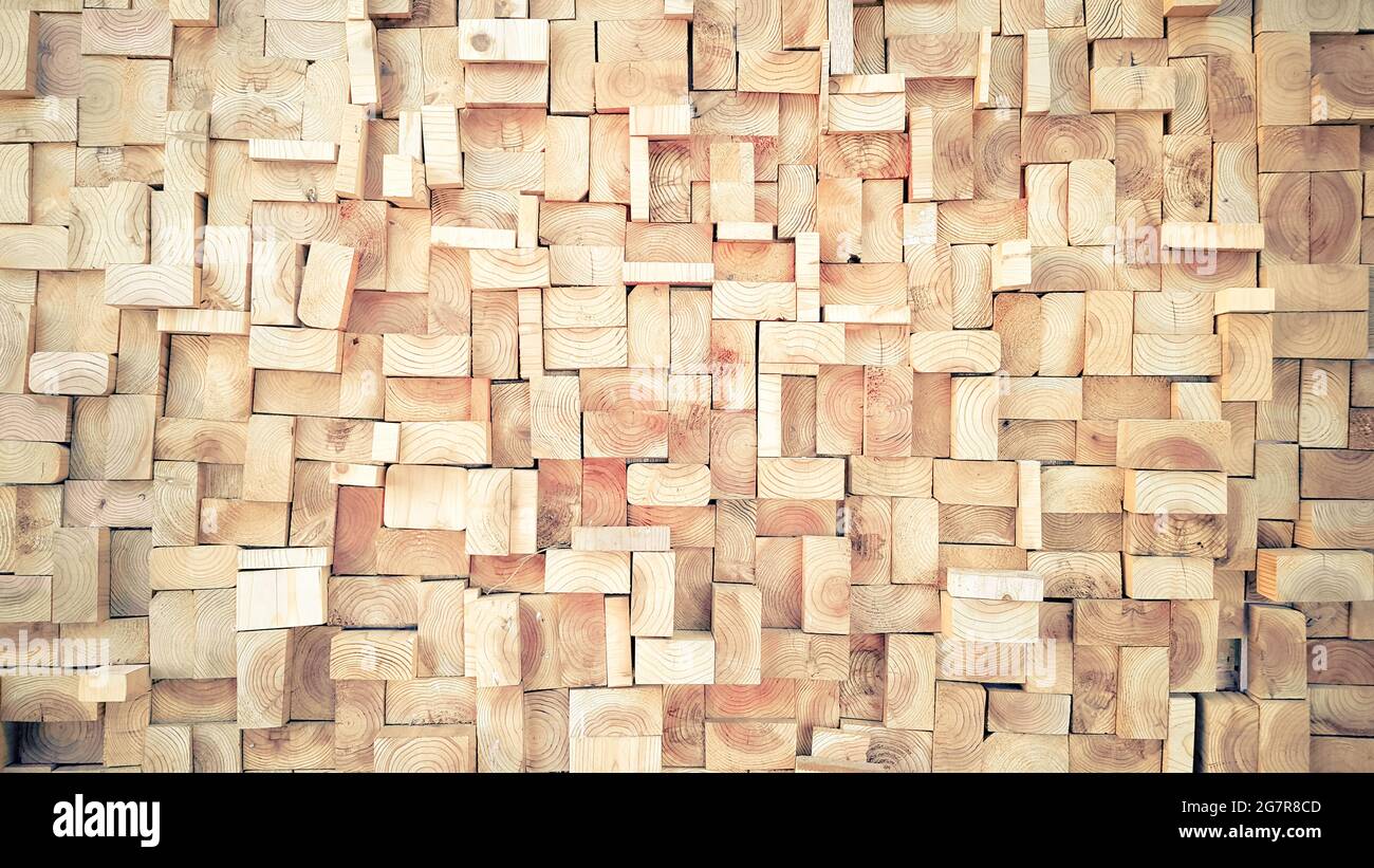 Vintage style Old Wood slice square texture background Stock Photo - Alamy