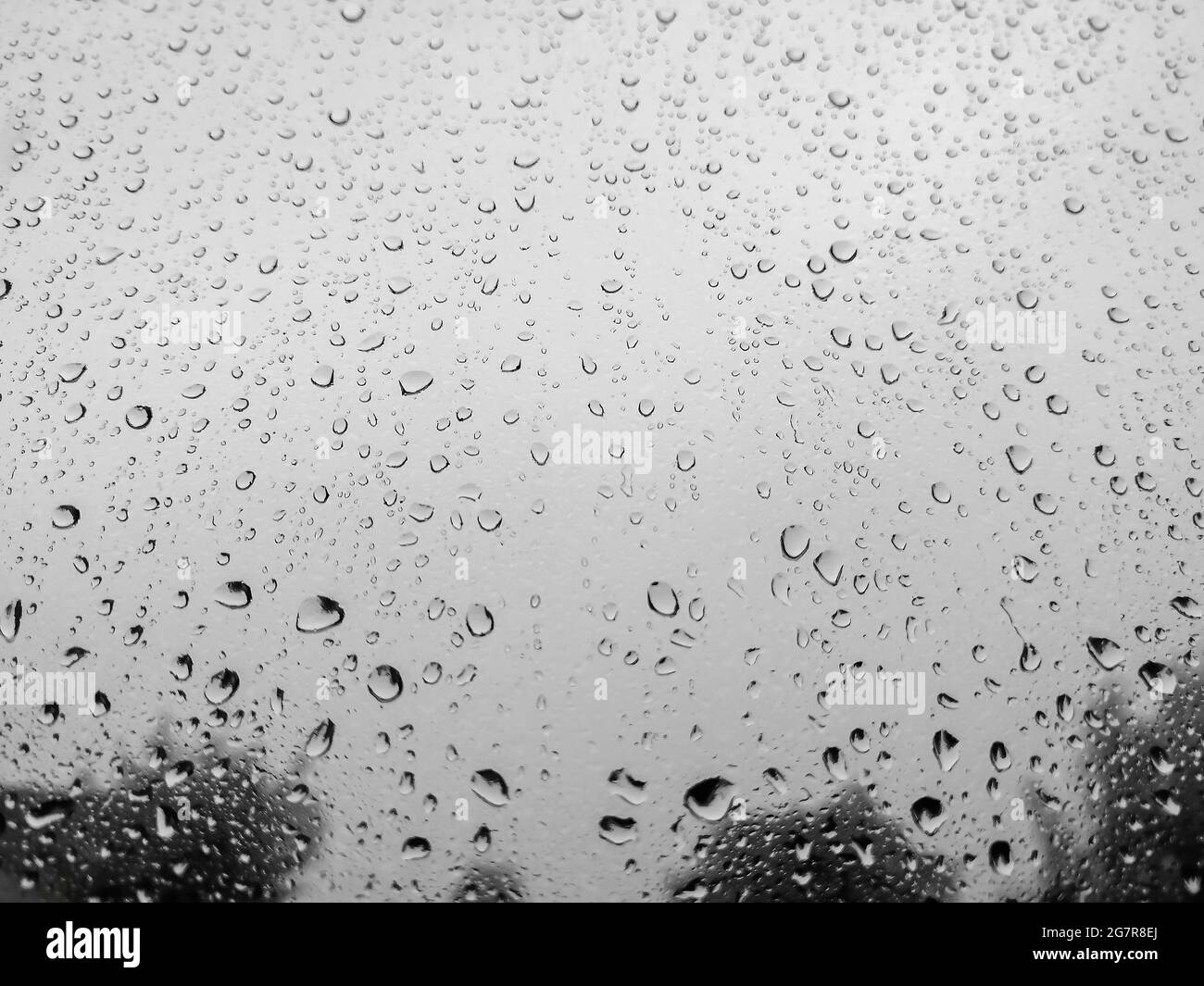 Rain Grey Background