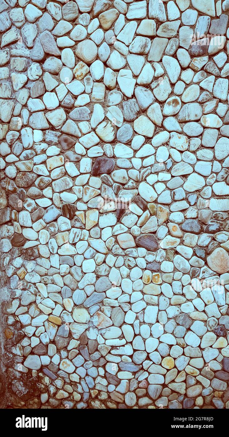 Old river rock wall texture background Stock Photo - Alamy