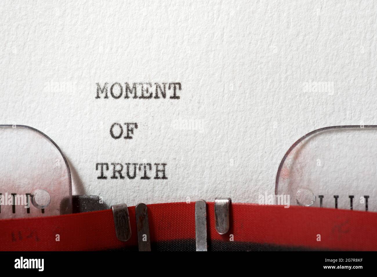 Moment of truth hi-res stock photography and images - Alamy