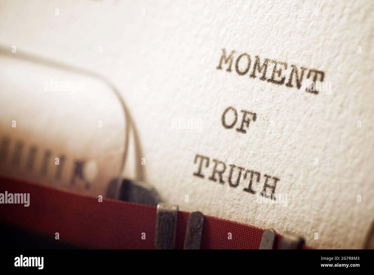 “the moment of truth” hi-res stock photography and images - Alamy