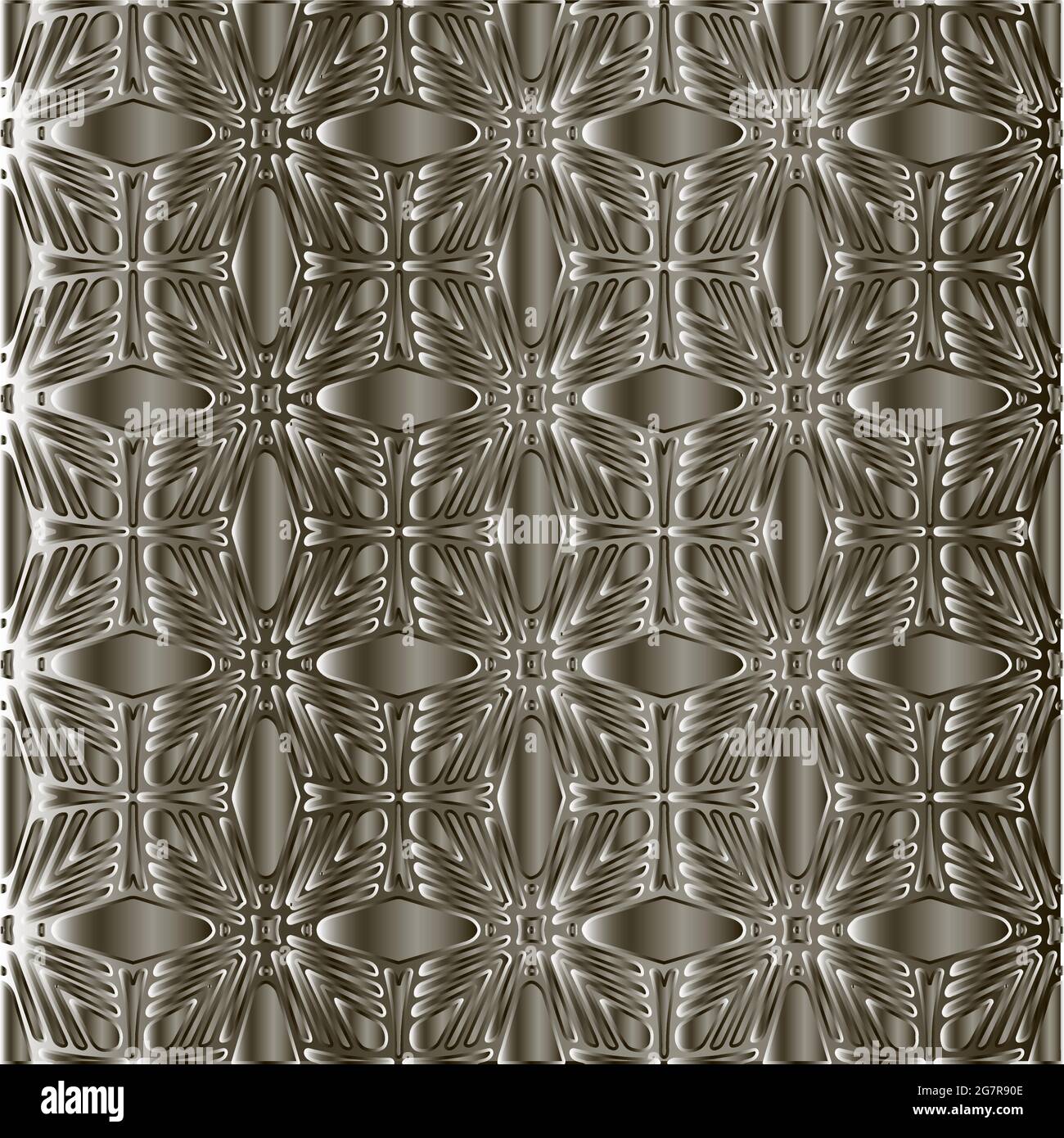 steel metallic gradient with a repeating pattern. Abstract metallic ...