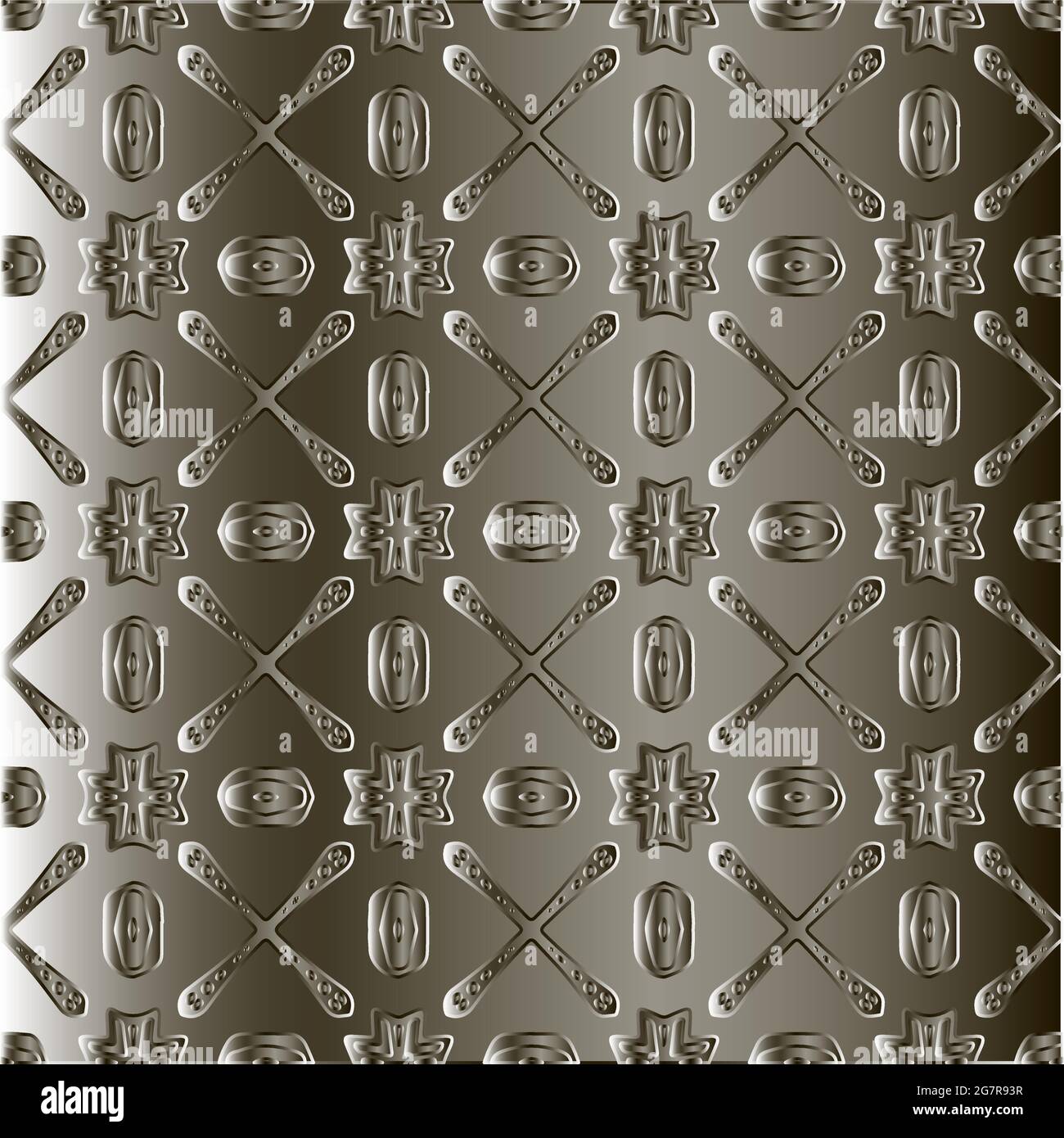 steel metallic gradient with a repeating pattern. Abstract metallic ...