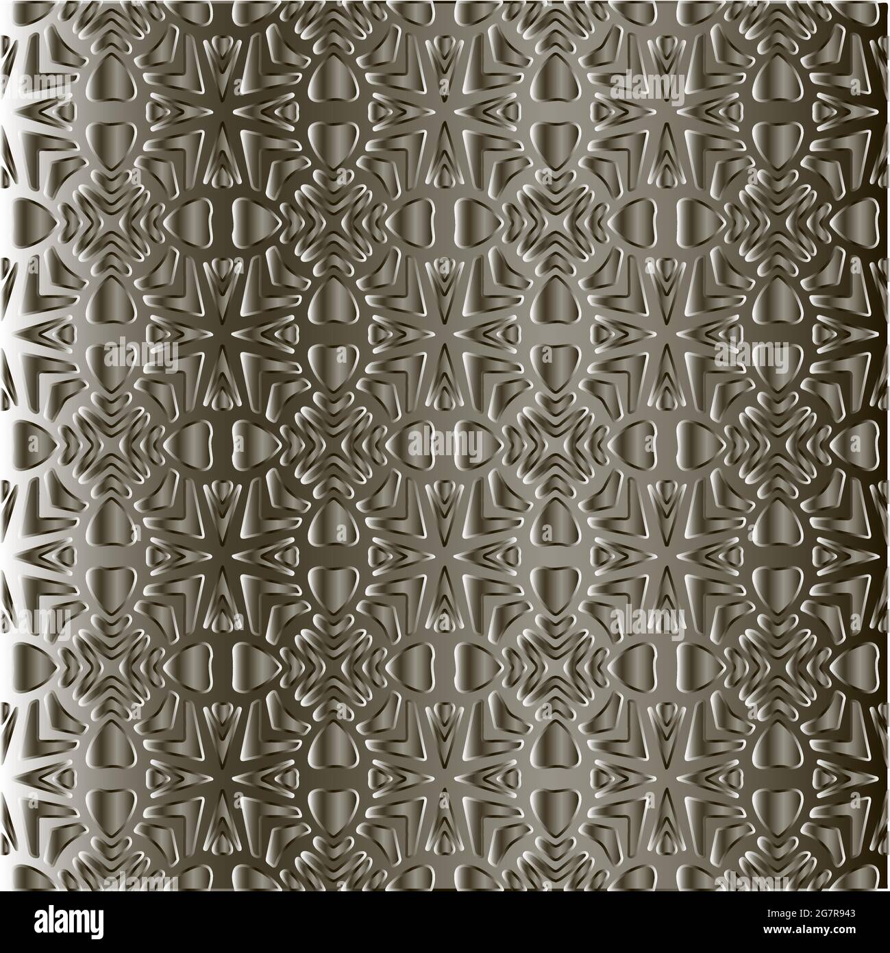 steel metallic gradient with a repeating pattern. Abstract metallic ...