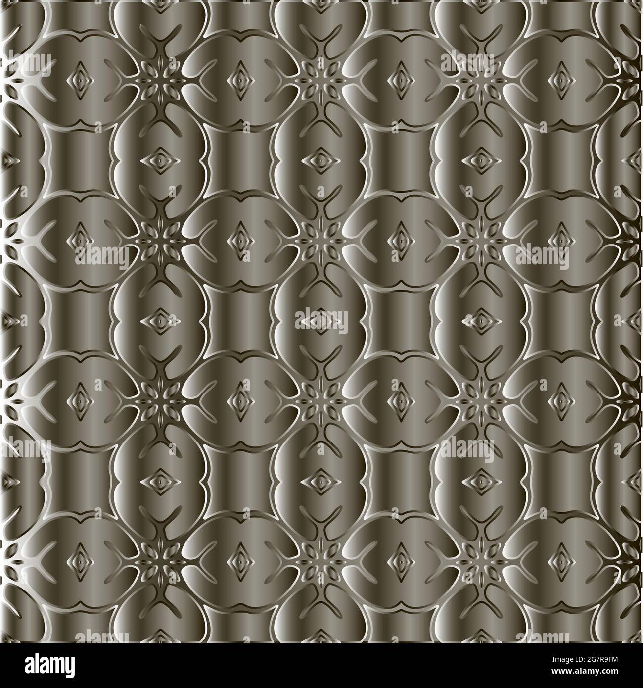 steel metallic gradient with a repeating pattern. Abstract metallic ...