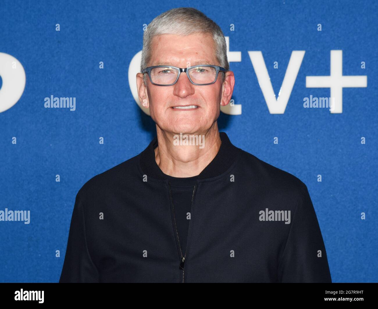 July 15, 2021, West Hollywood, California, USA: Tim Cook attends Apple ...