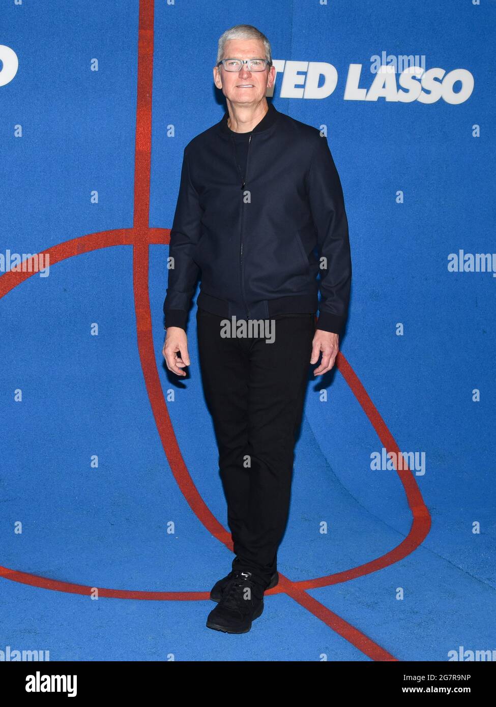 July 15, 2021, West Hollywood, California, USA: Tim Cook attends Apple ...