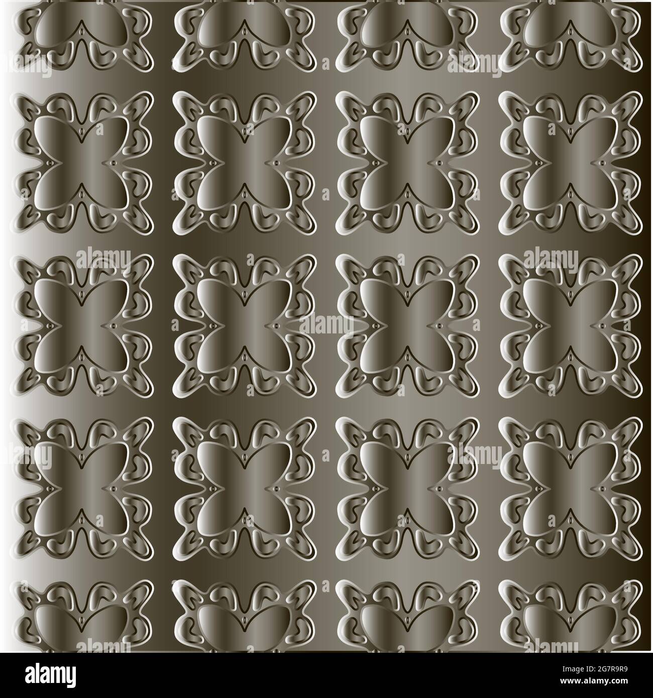 steel metallic gradient with a repeating pattern. Abstract metallic ...