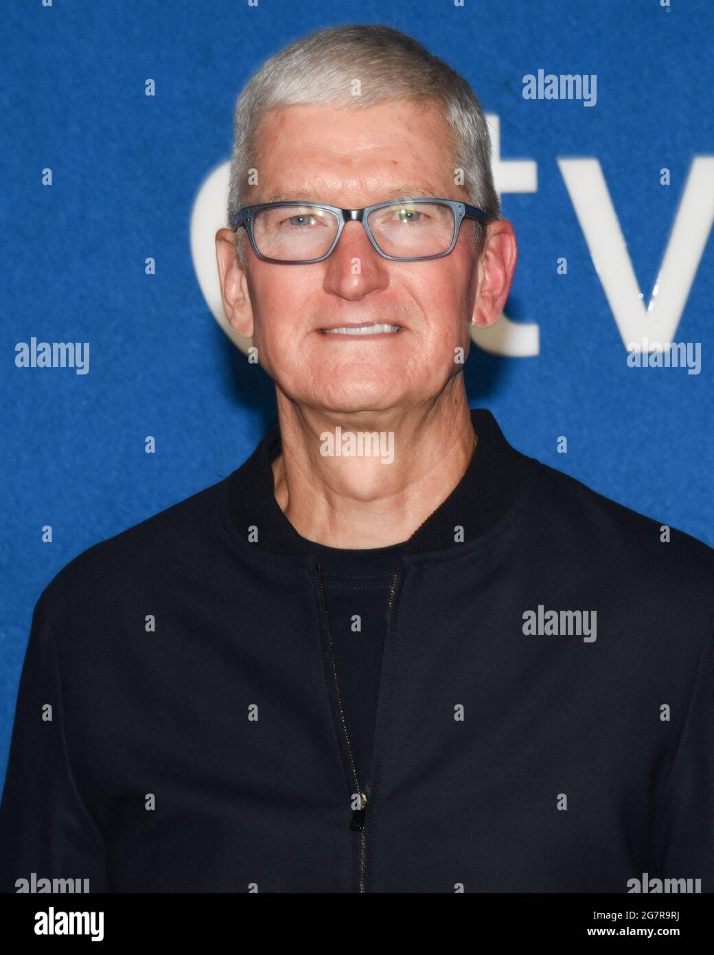 July 15, 2021, West Hollywood, California, USA: Tim Cook attends Apple ...