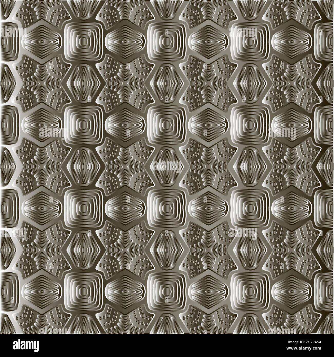 steel metallic gradient with a repeating pattern. Abstract metallic ...