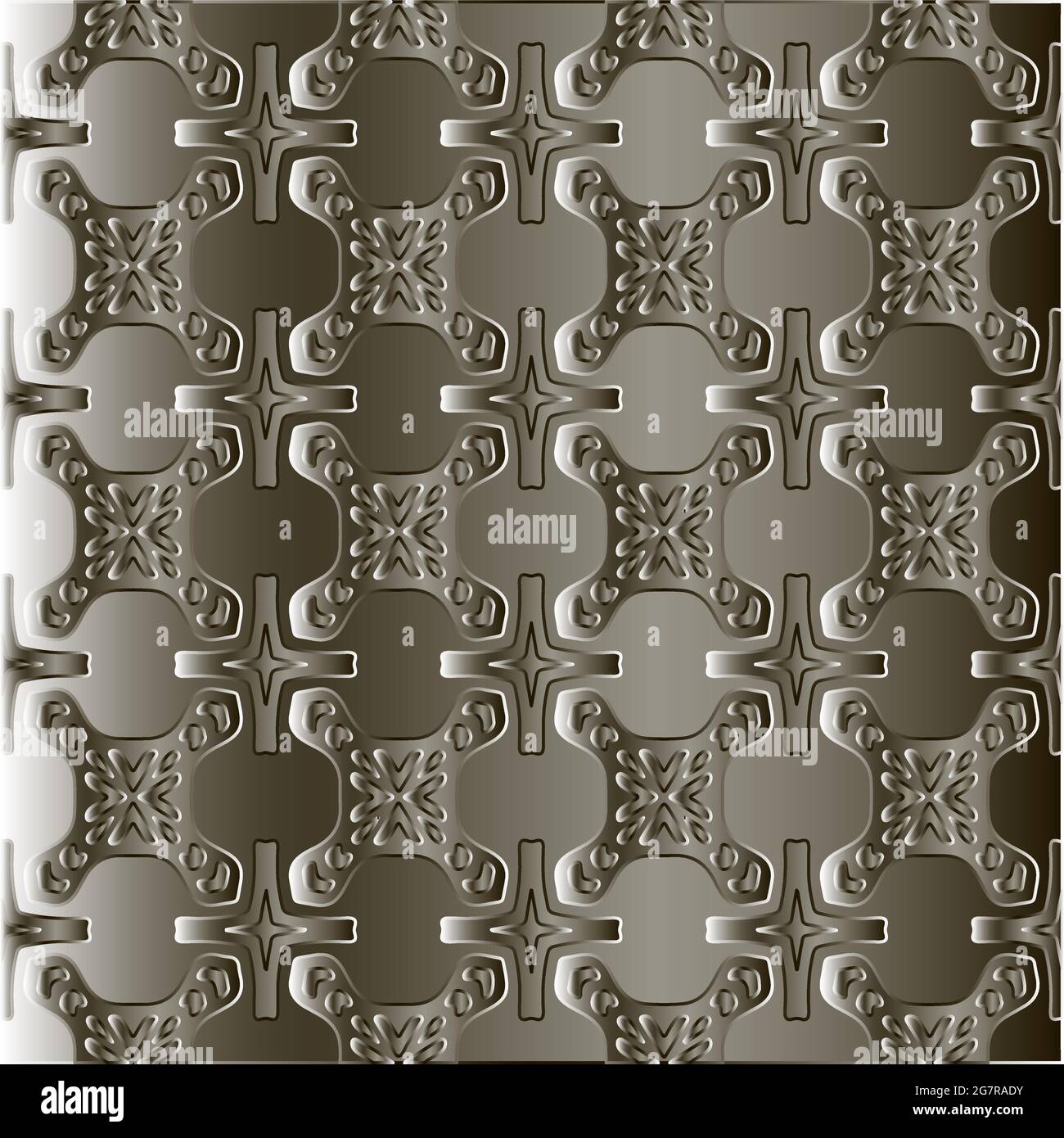 Steel Metallic Gradient With A Repeating Pattern Abstract Metallic Background Stock Vector