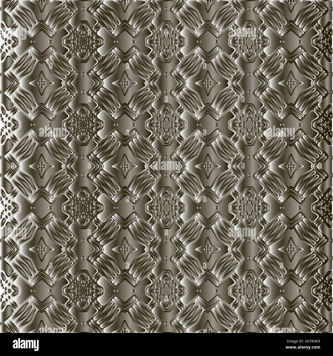 steel metallic gradient with a repeating pattern. Abstract metallic ...