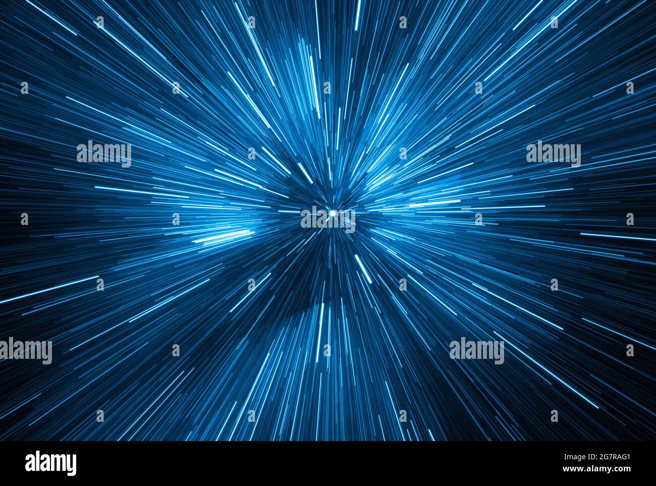 Time warp, traveling in space. Time dilation, illustration Stock Photo ...