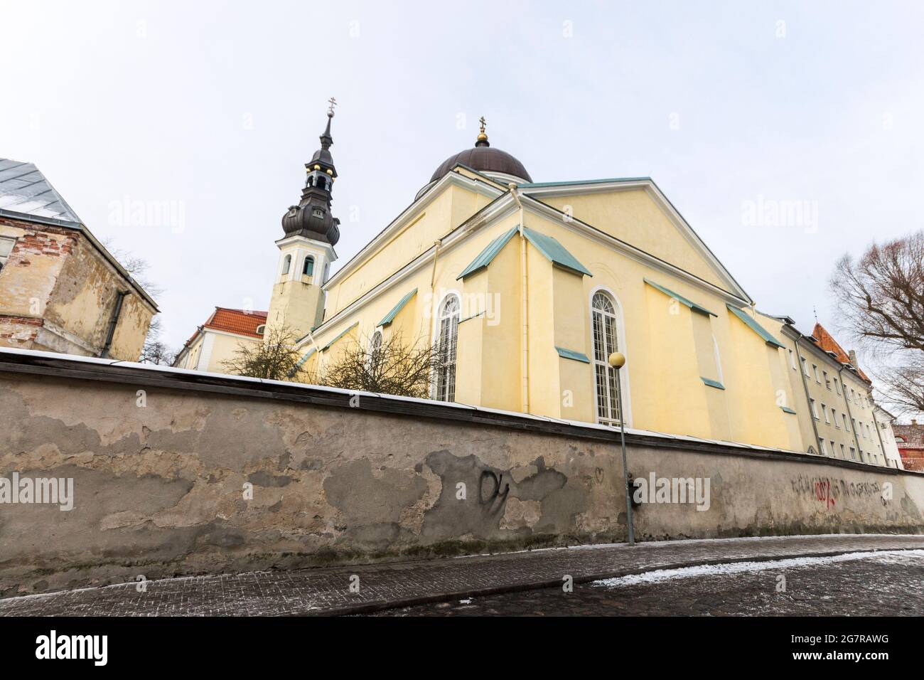 Tallinn, Estonia. The Church of the Transfiguration of Our Lord ...