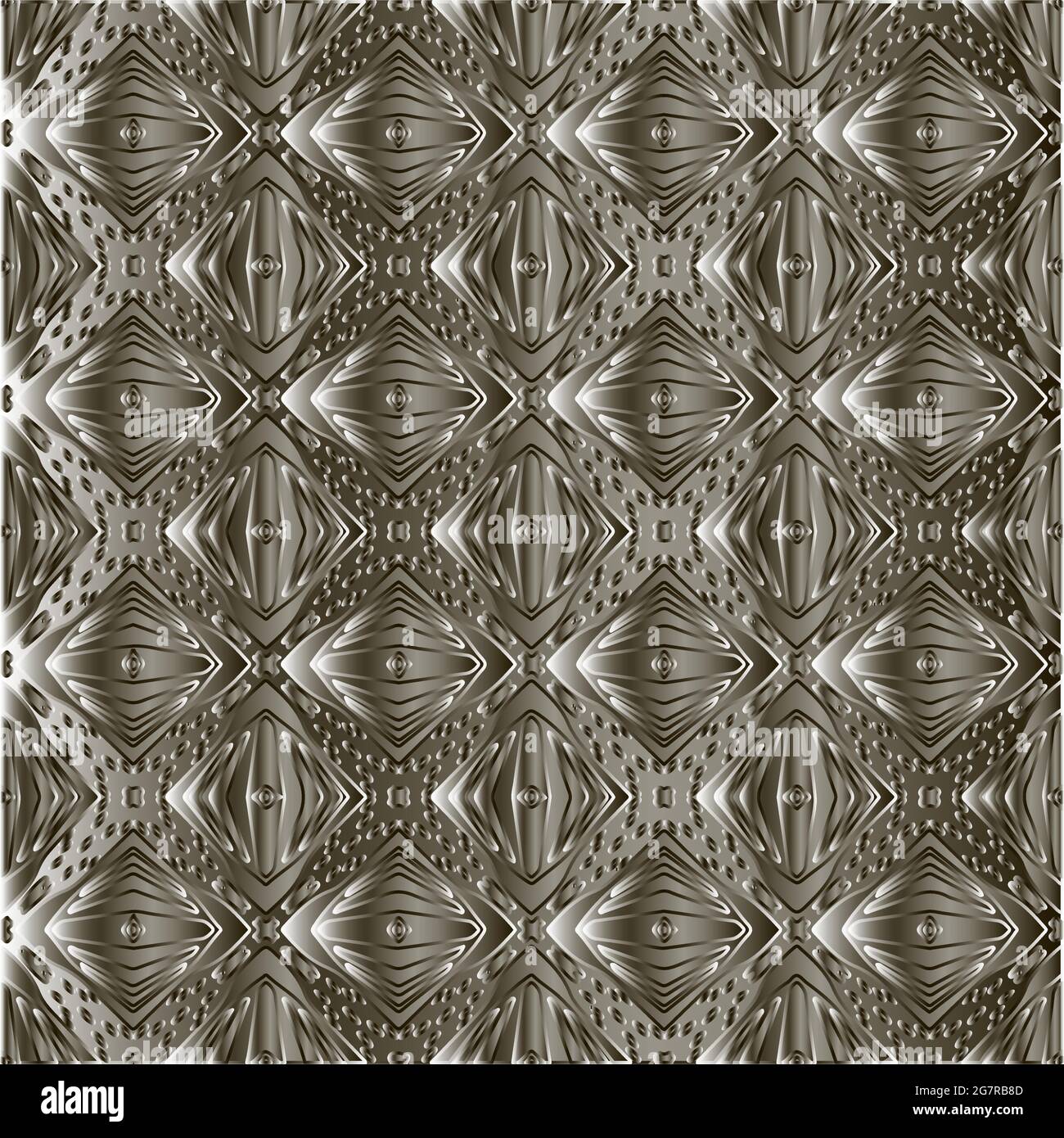 steel metallic gradient with a repeating pattern. Abstract metallic ...