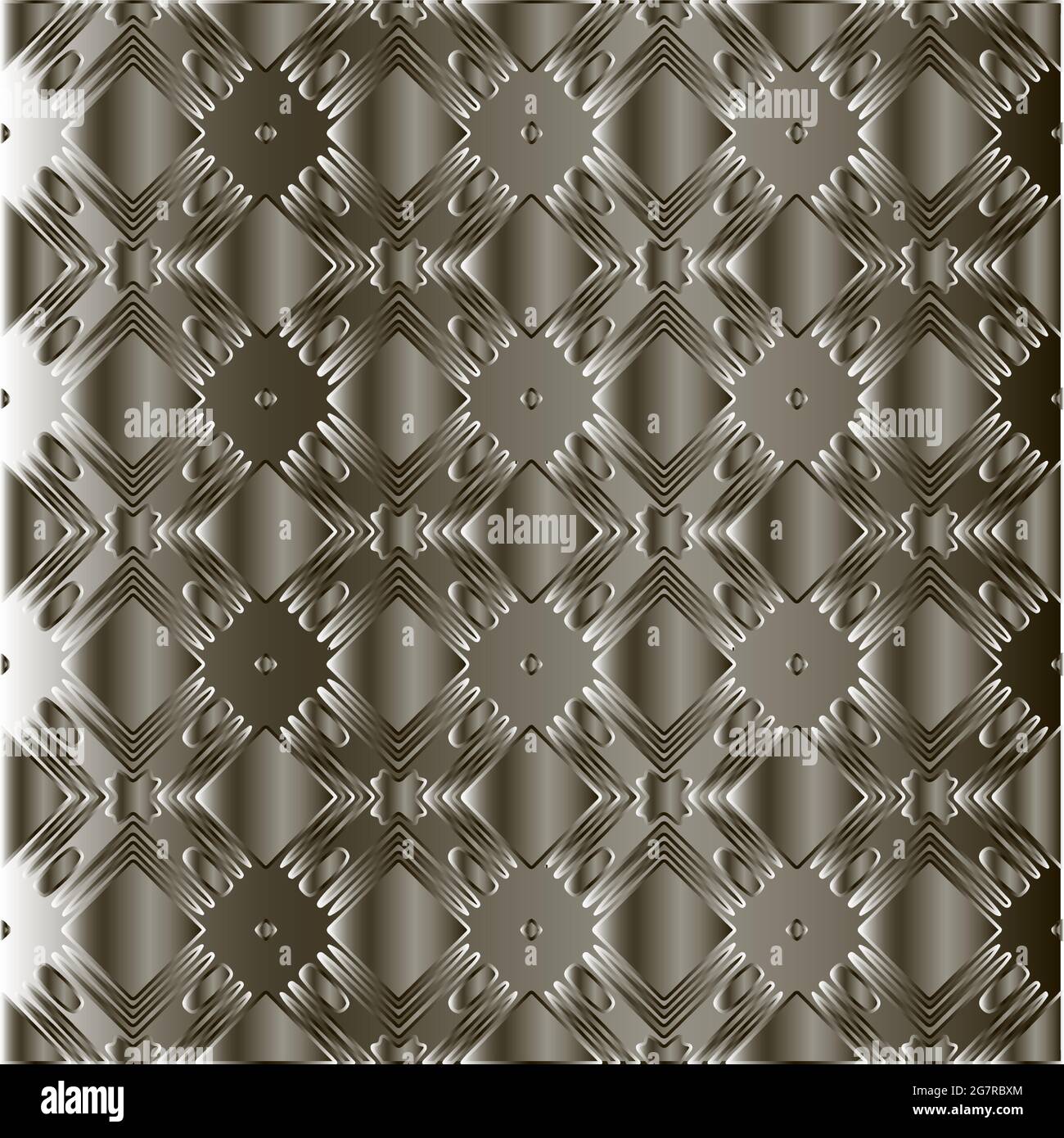 steel metallic gradient with a repeating pattern. Abstract metallic ...