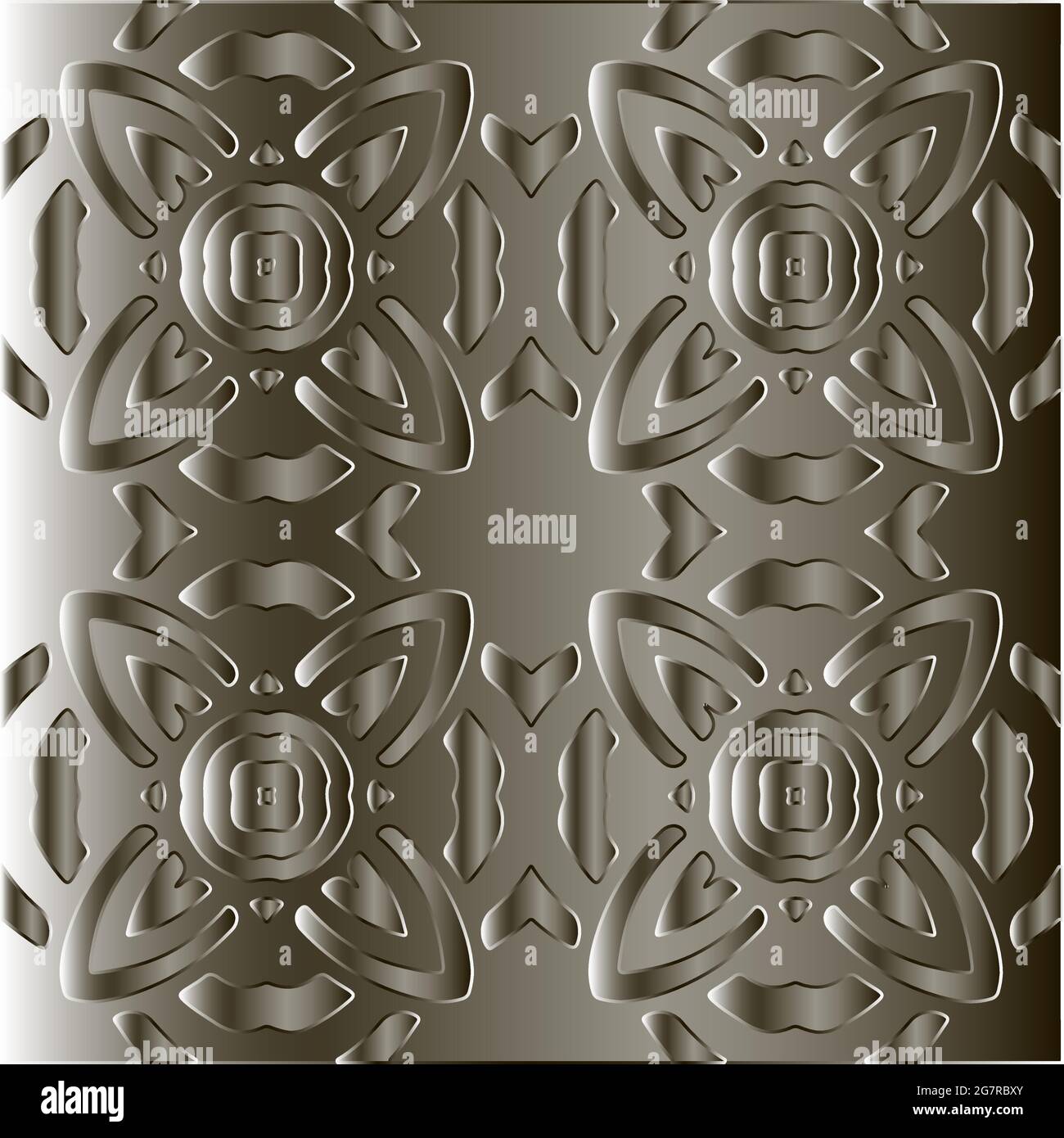 steel metallic gradient with a repeating pattern. Abstract metallic ...