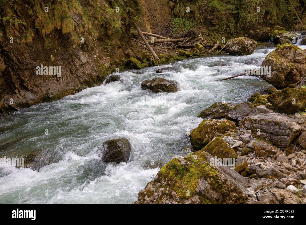 River in a rocky area on the Austrian Alps Stock Photo - Alamy