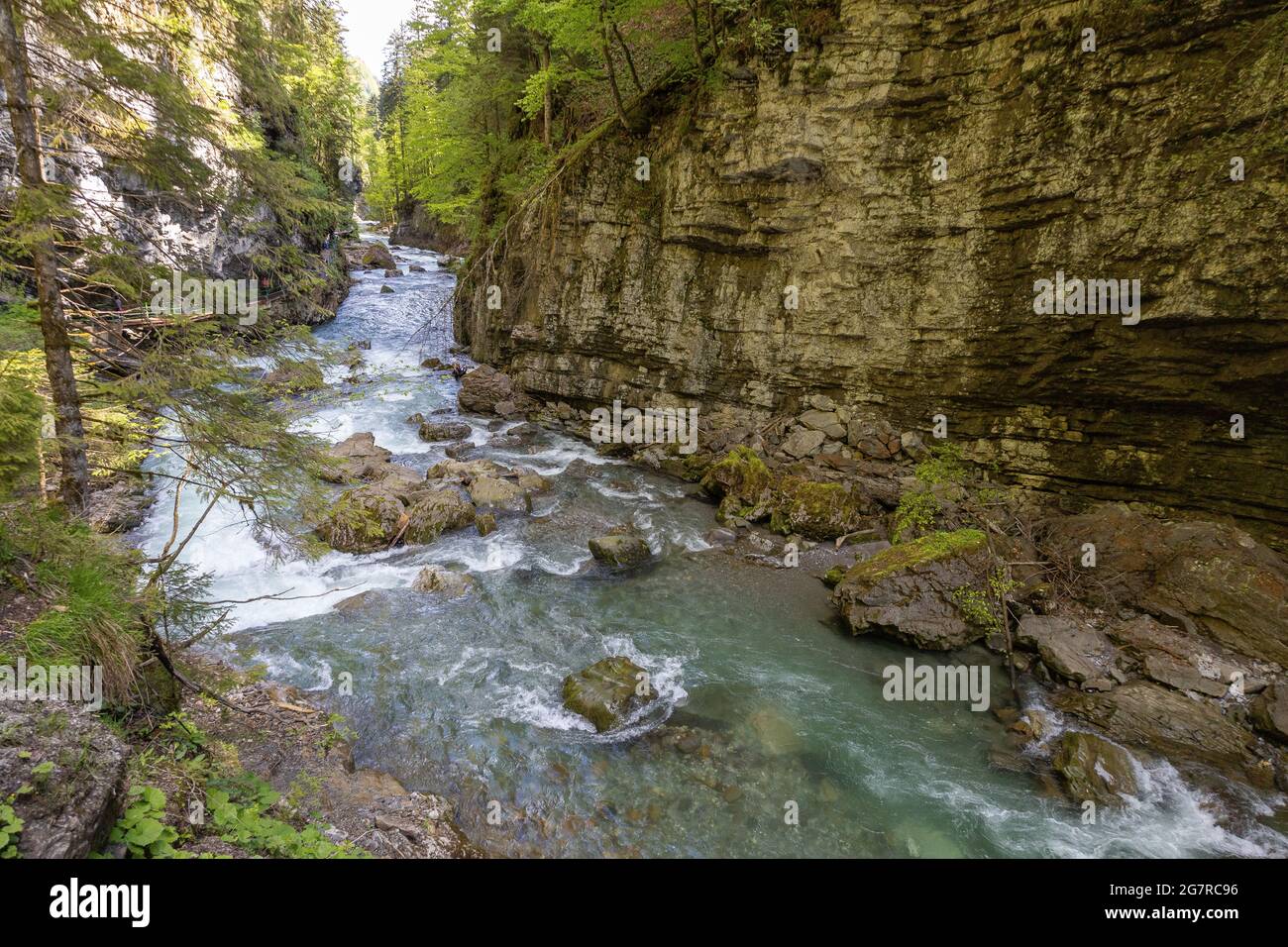 River in a rocky area on the Austrian Alps Stock Photo - Alamy