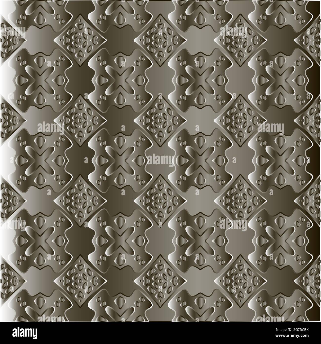 Steel Metallic Gradient With A Repeating Pattern Abstract Metallic Background Stock Vector