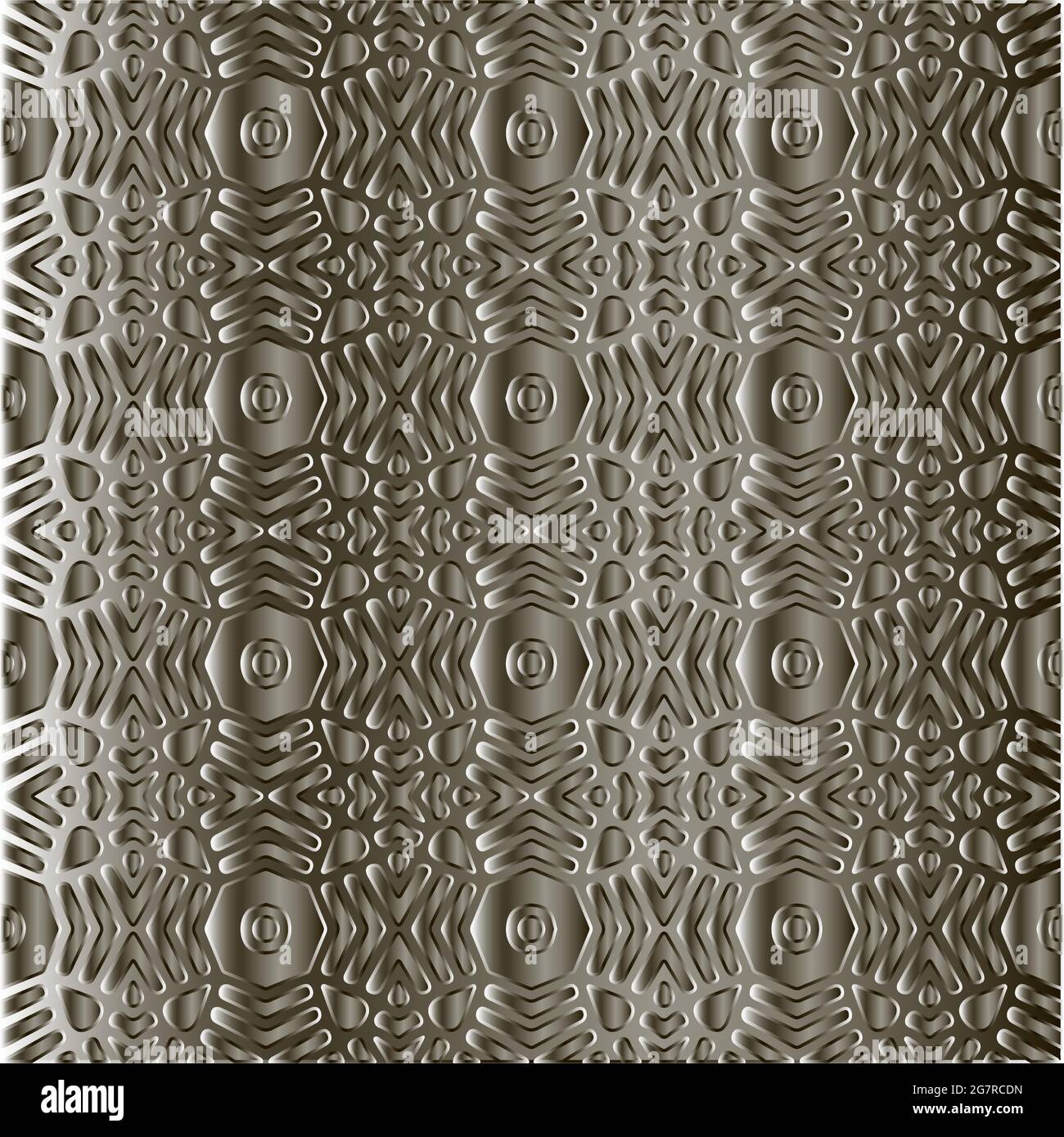 Steel Metallic Gradient With A Repeating Pattern Abstract Metallic Background Stock Vector