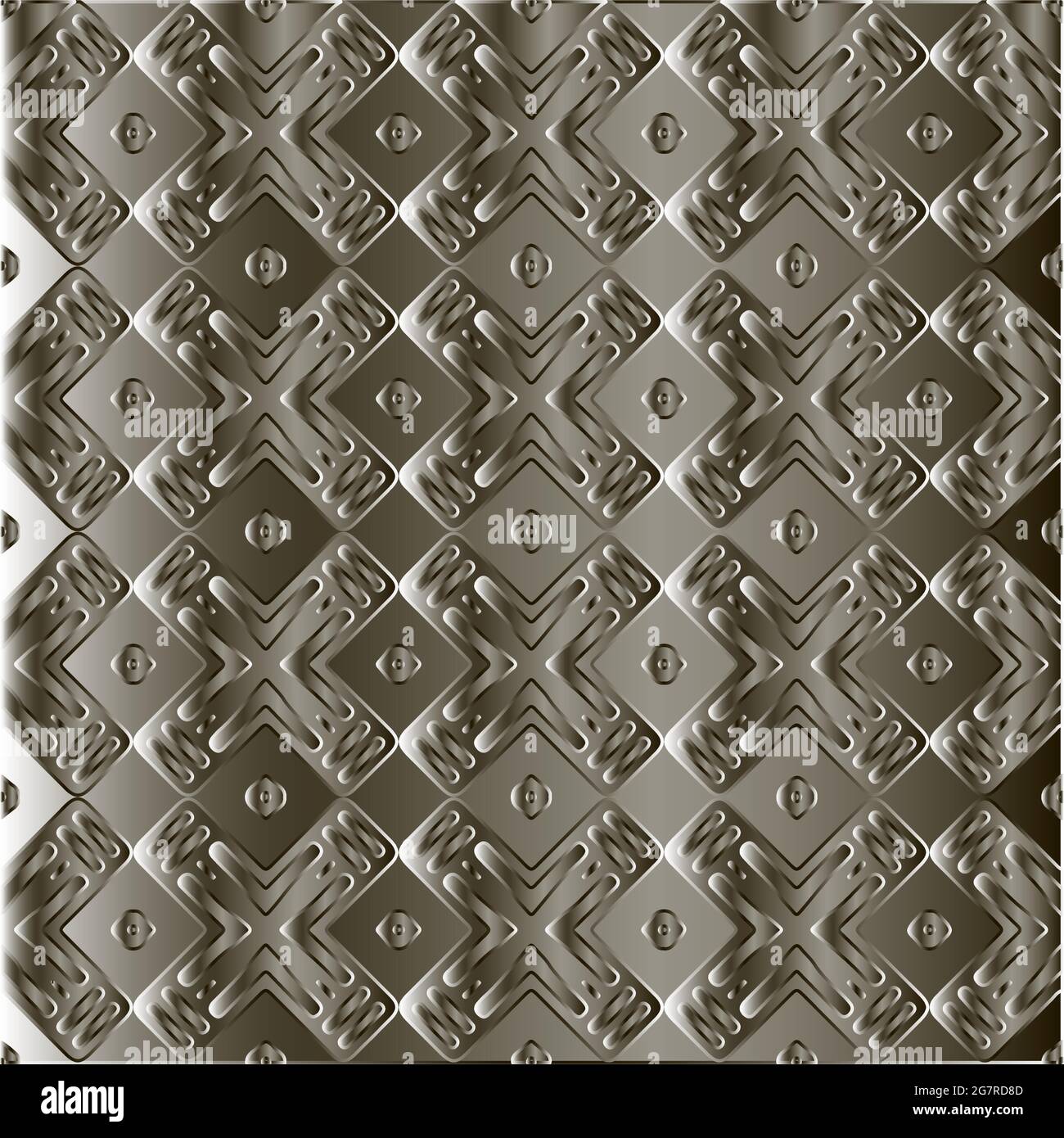 steel metallic gradient with a repeating pattern. Abstract metallic ...