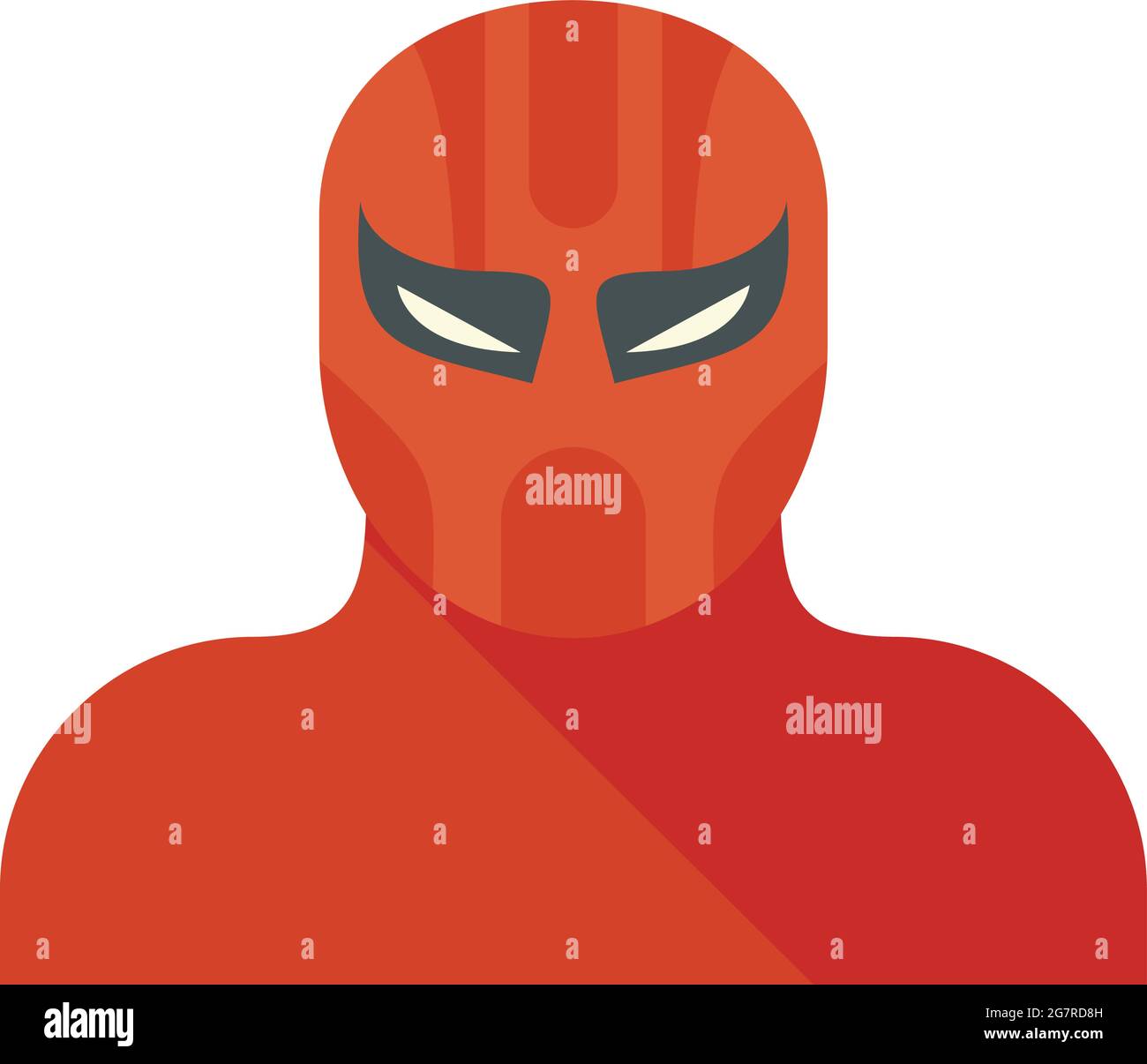 Party superhero icon. Flat illustration of party superhero vector icon ...