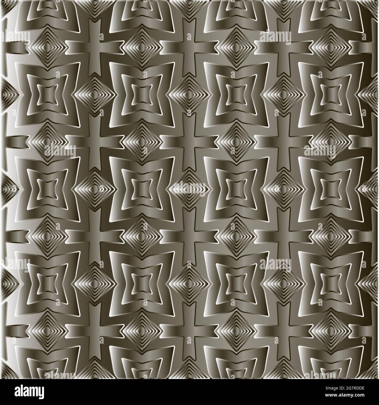 steel metallic gradient with a repeating pattern. Abstract metallic ...