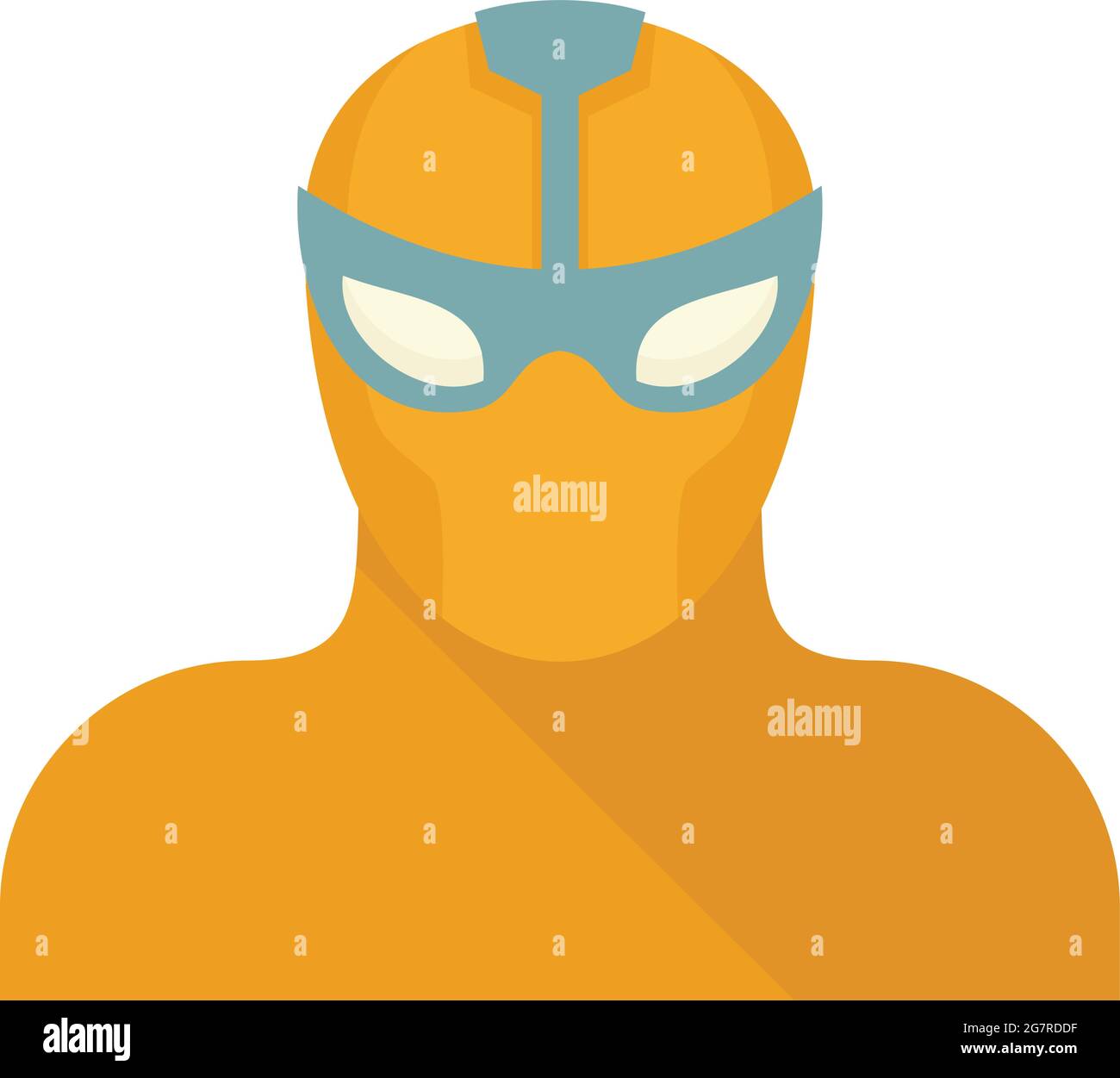 Power superhero icon. Flat illustration of power superhero vector icon ...