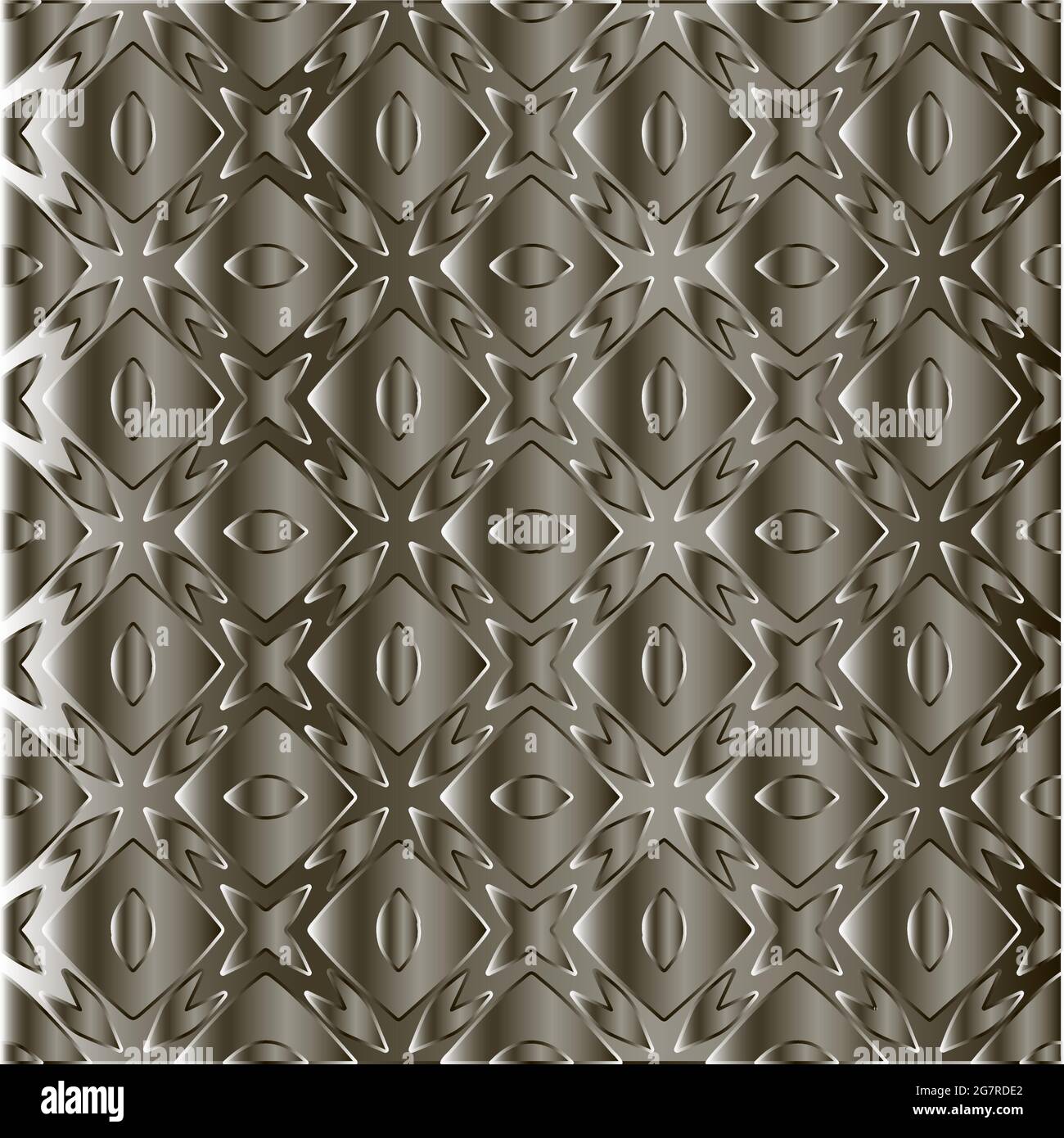 steel metallic gradient with a repeating pattern. Abstract metallic ...