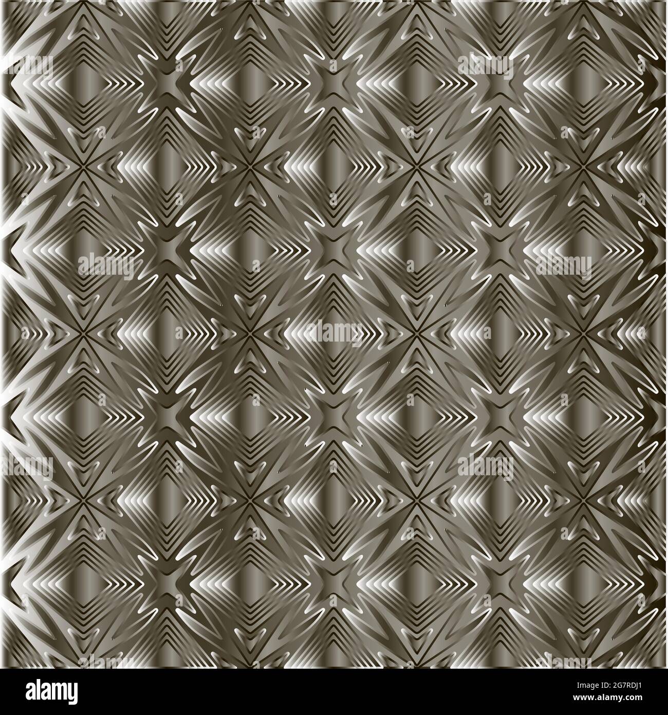 steel metallic gradient with a repeating pattern. Abstract metallic ...