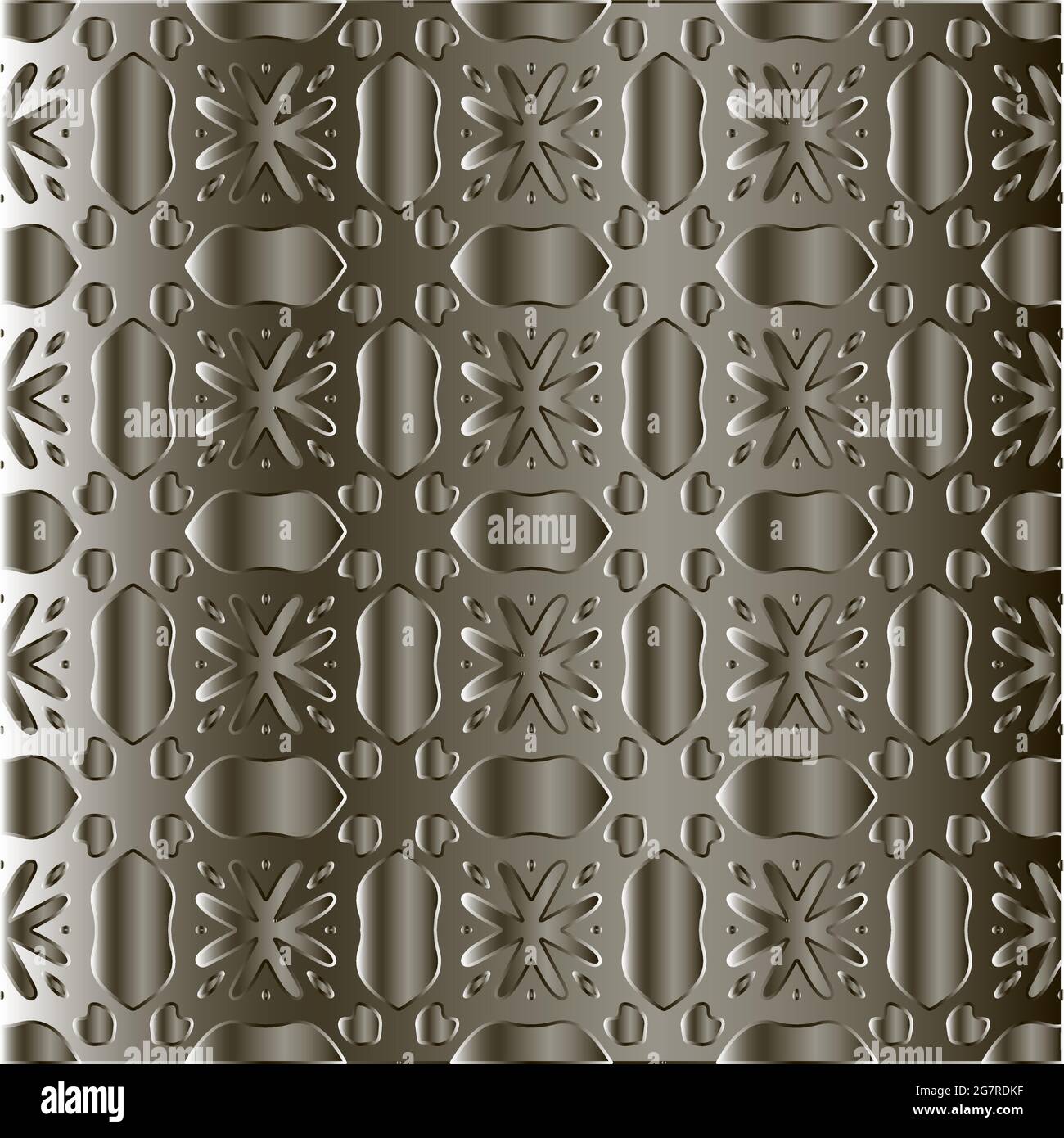 Steel Metallic Gradient With A Repeating Pattern Abstract Metallic Background Stock Vector