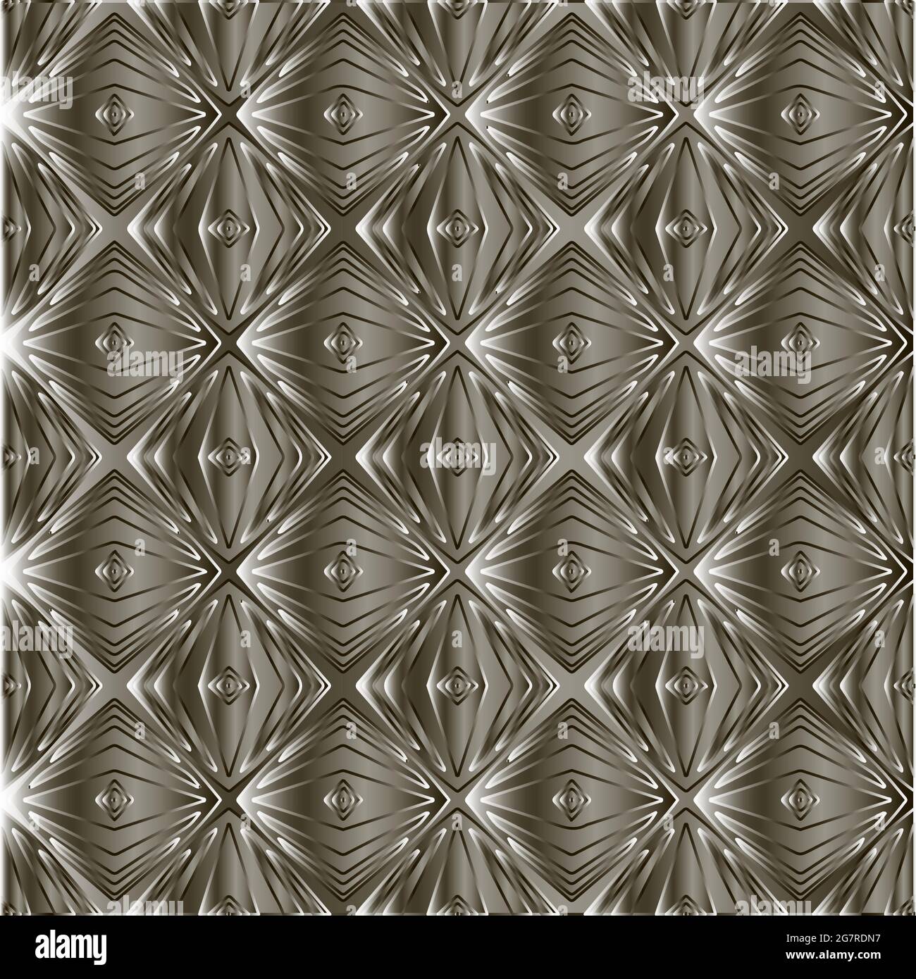 steel metallic gradient with a repeating pattern. Abstract metallic ...