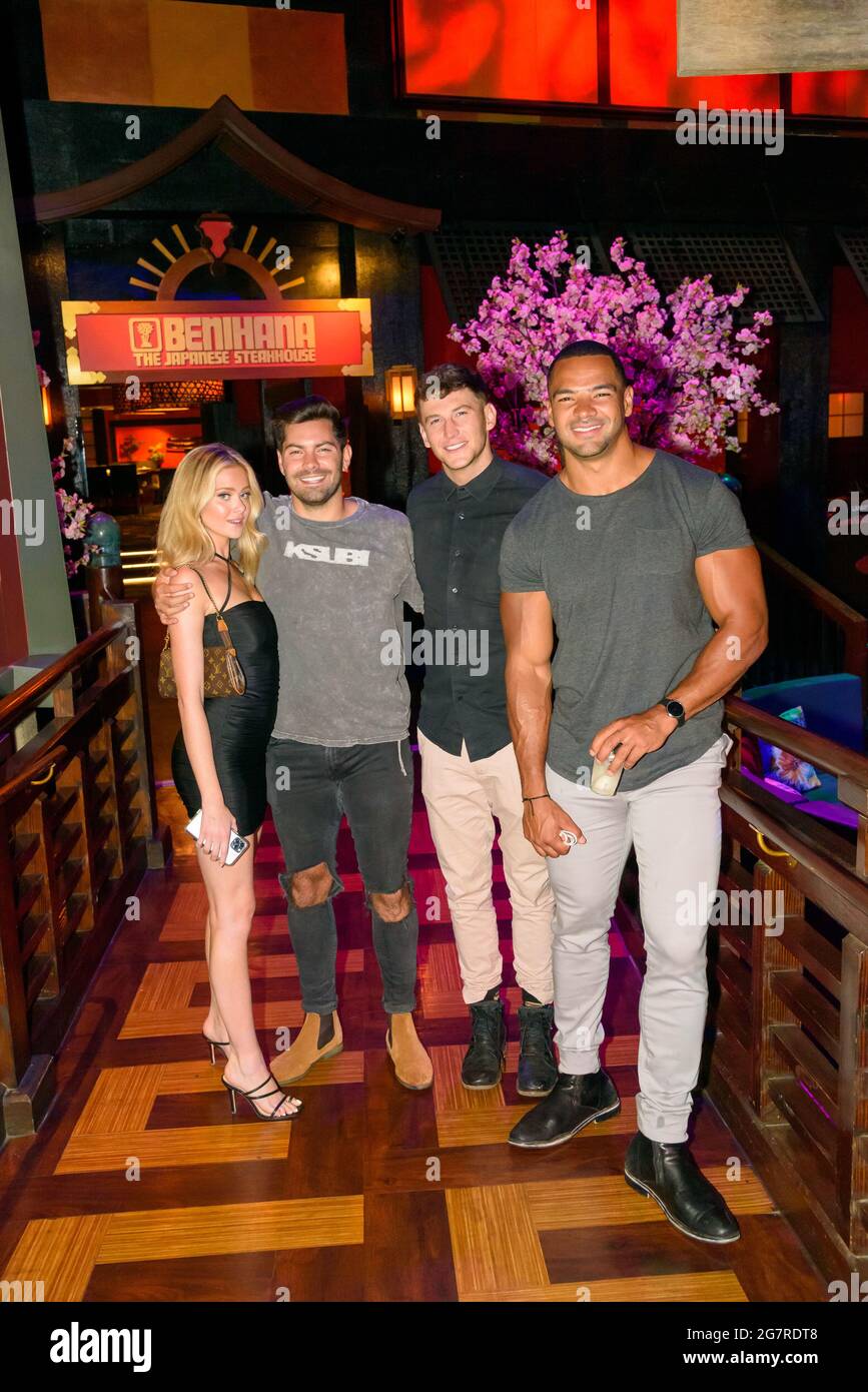 Las Vegas, NV, USA. 15th July, 2021. Hannah Godwin, Dylan Barbour ...