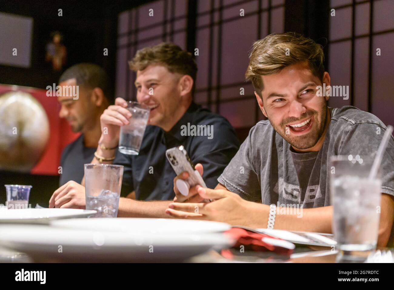 Las Vegas, NV, USA. 15th July, 2021. Clay harbor, Blake Horstman and ...