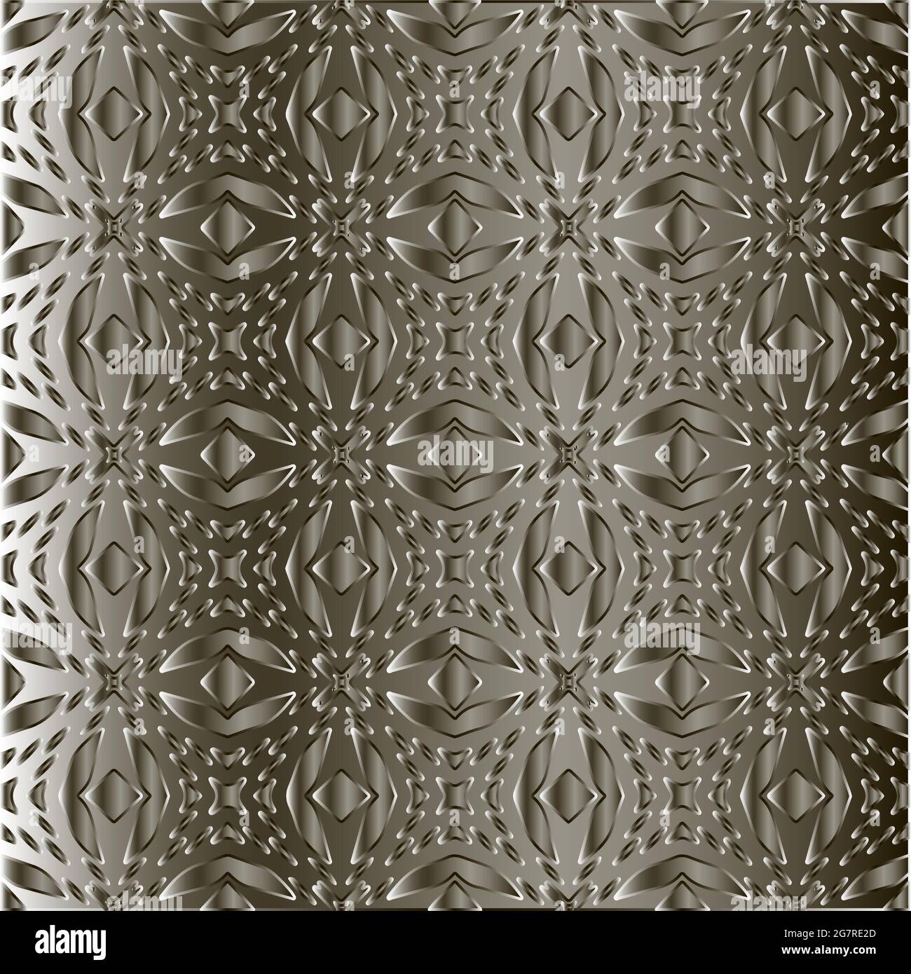 steel metallic gradient with a repeating pattern. Abstract metallic ...