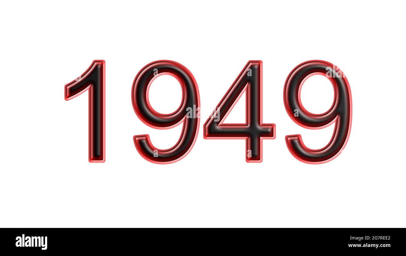 Number 1949 Cut Out Stock Images & Pictures - Alamy