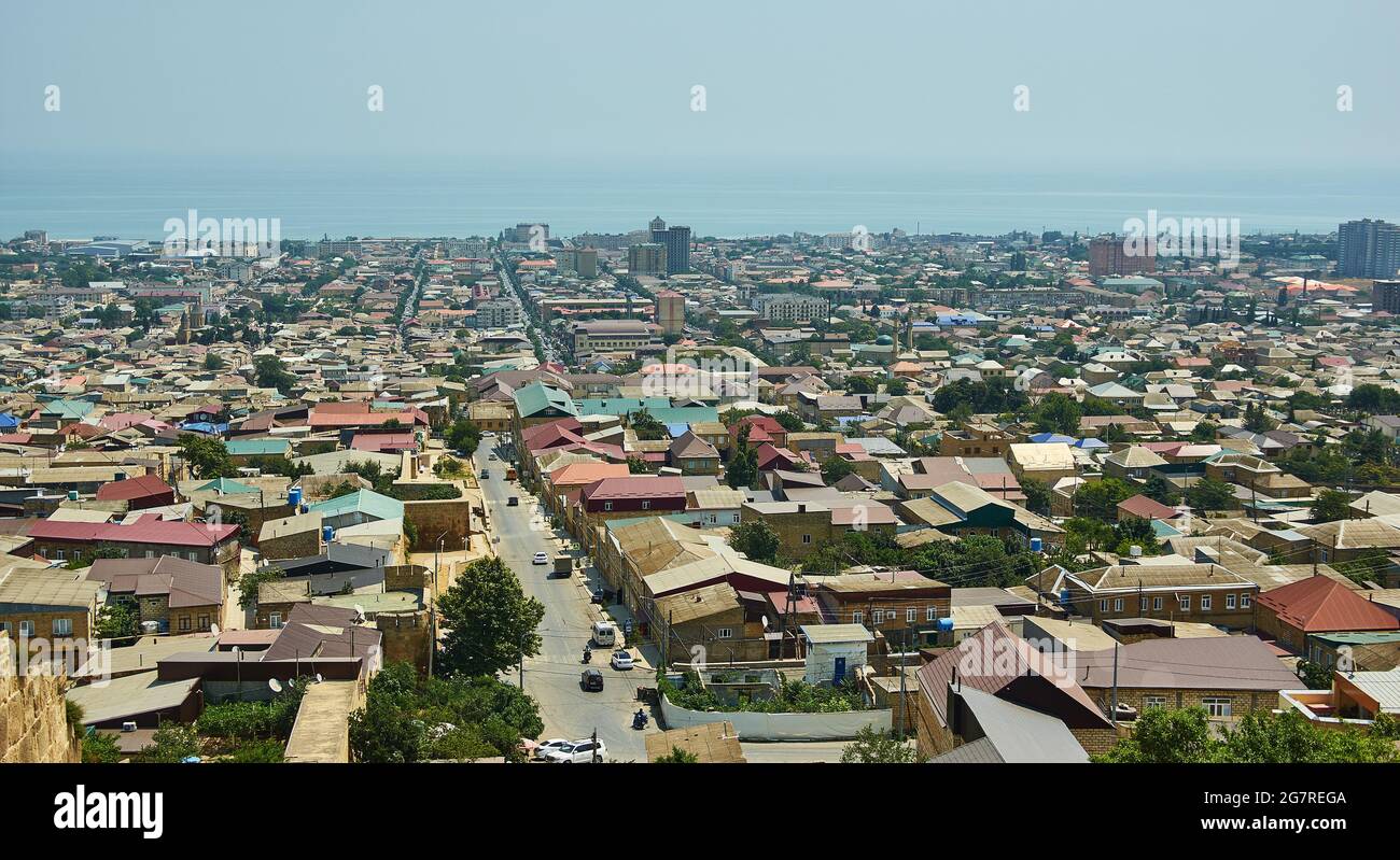 View of the ancient city with a thousand-year history from the pre-Arab ...