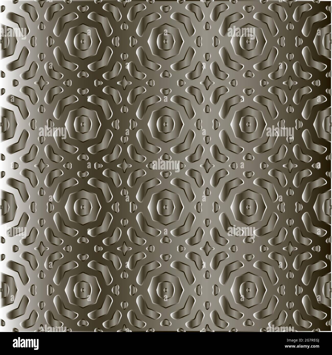 steel metallic gradient with a repeating pattern. Abstract metallic ...