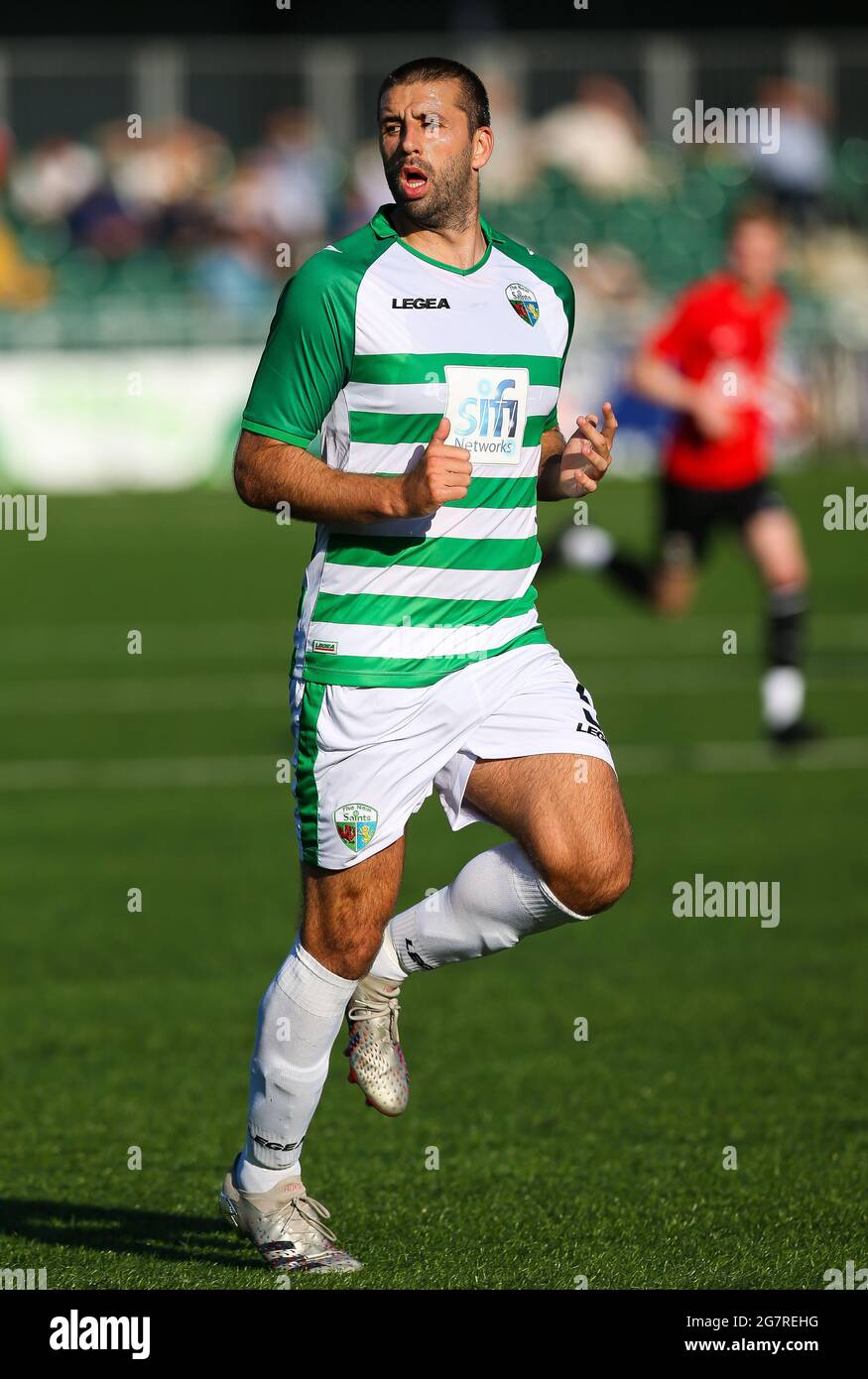 The New Saints’ Ryan Astles during the UEFA Europa Conference League ...