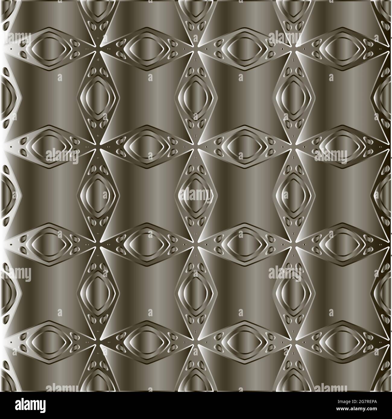 steel metallic gradient with a repeating pattern. Abstract metallic ...