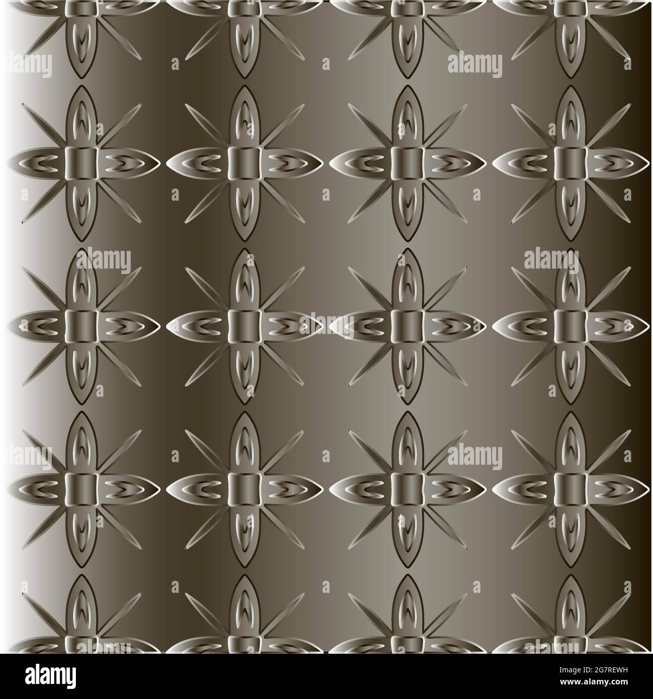 Steel Metallic Gradient With A Repeating Pattern Abstract Metallic Background Stock Vector