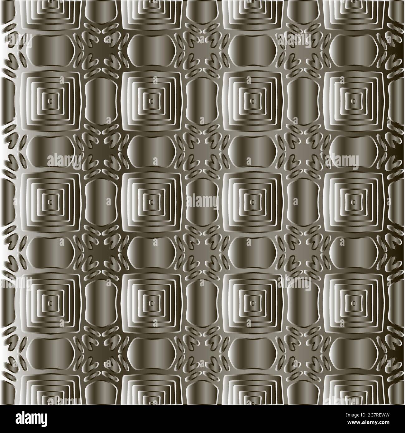 steel metallic gradient with a repeating pattern. Abstract metallic ...