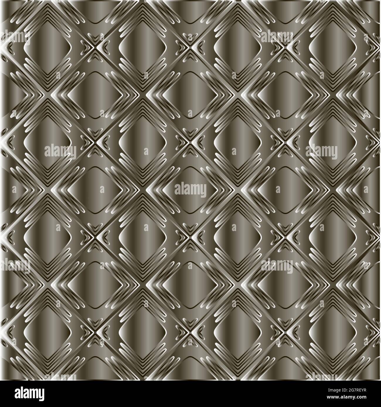 Steel Metallic Gradient With A Repeating Pattern Abstract Metallic Background Stock Vector