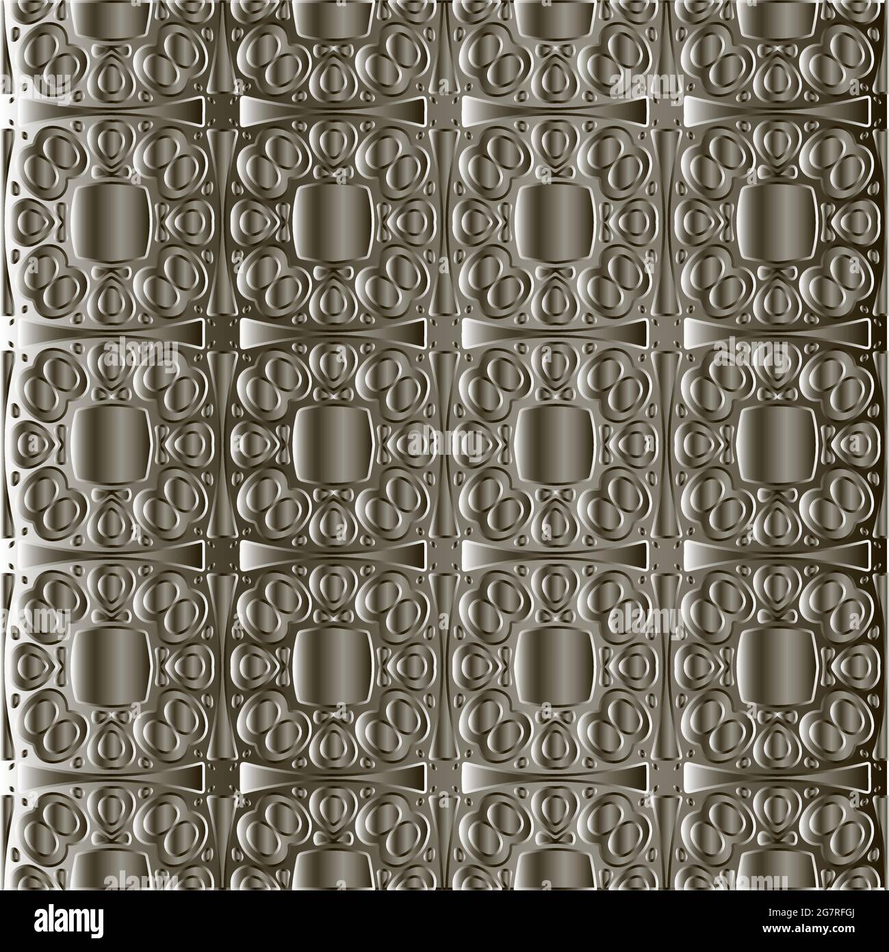 steel metallic gradient with a repeating pattern. Abstract metallic ...
