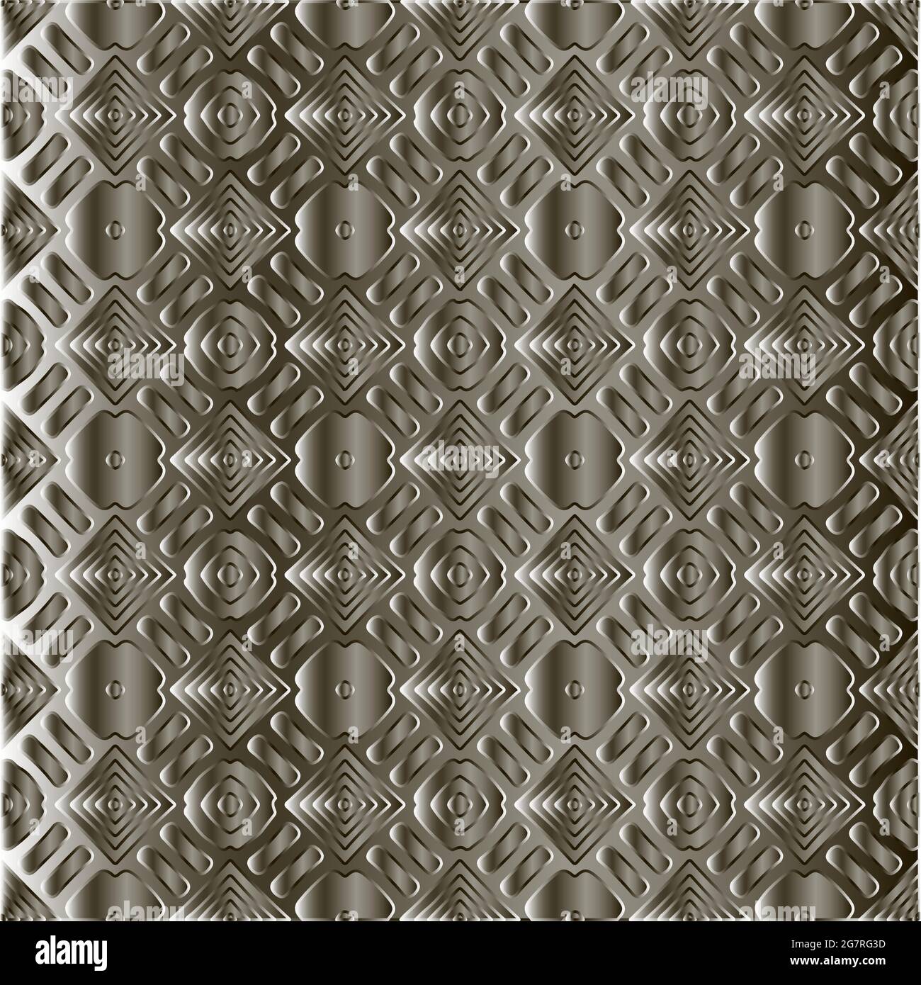 steel metallic gradient with a repeating pattern. Abstract metallic ...