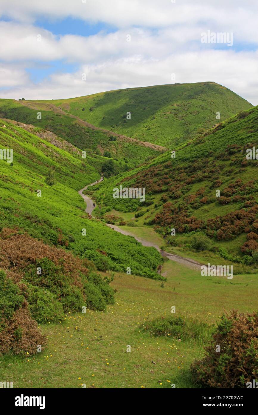 Carding Mill Valley Walk, Church Stretton, Shropshire Stock Photo - Alamy