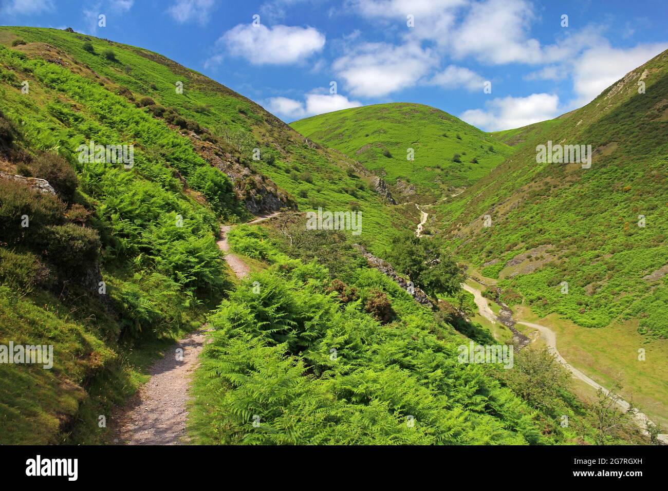Carding Mill Valley Walk, Church Stretton, Shropshire Stock Photo - Alamy