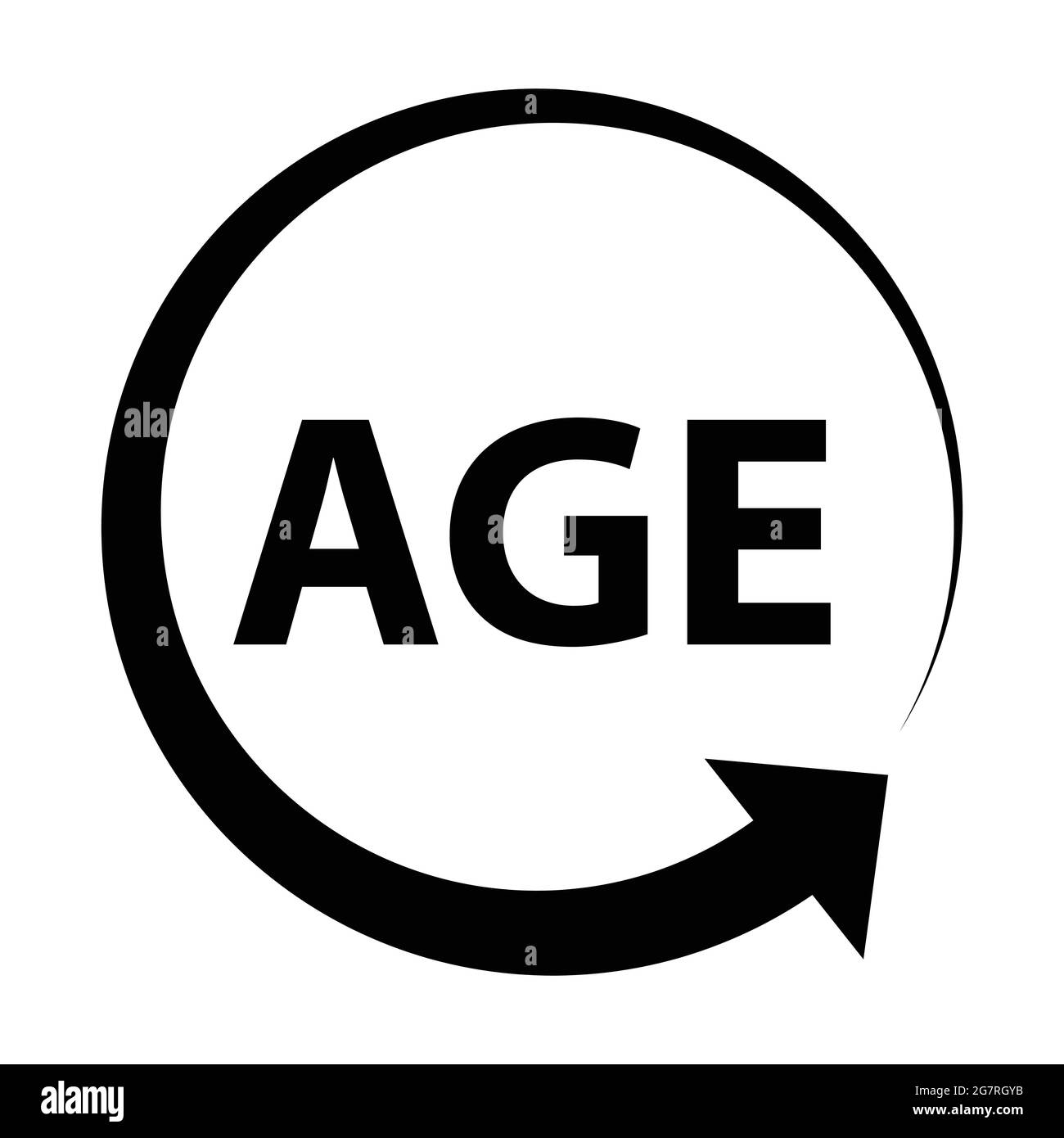 Age vector icon for graphic design, logo, web site, social media ...