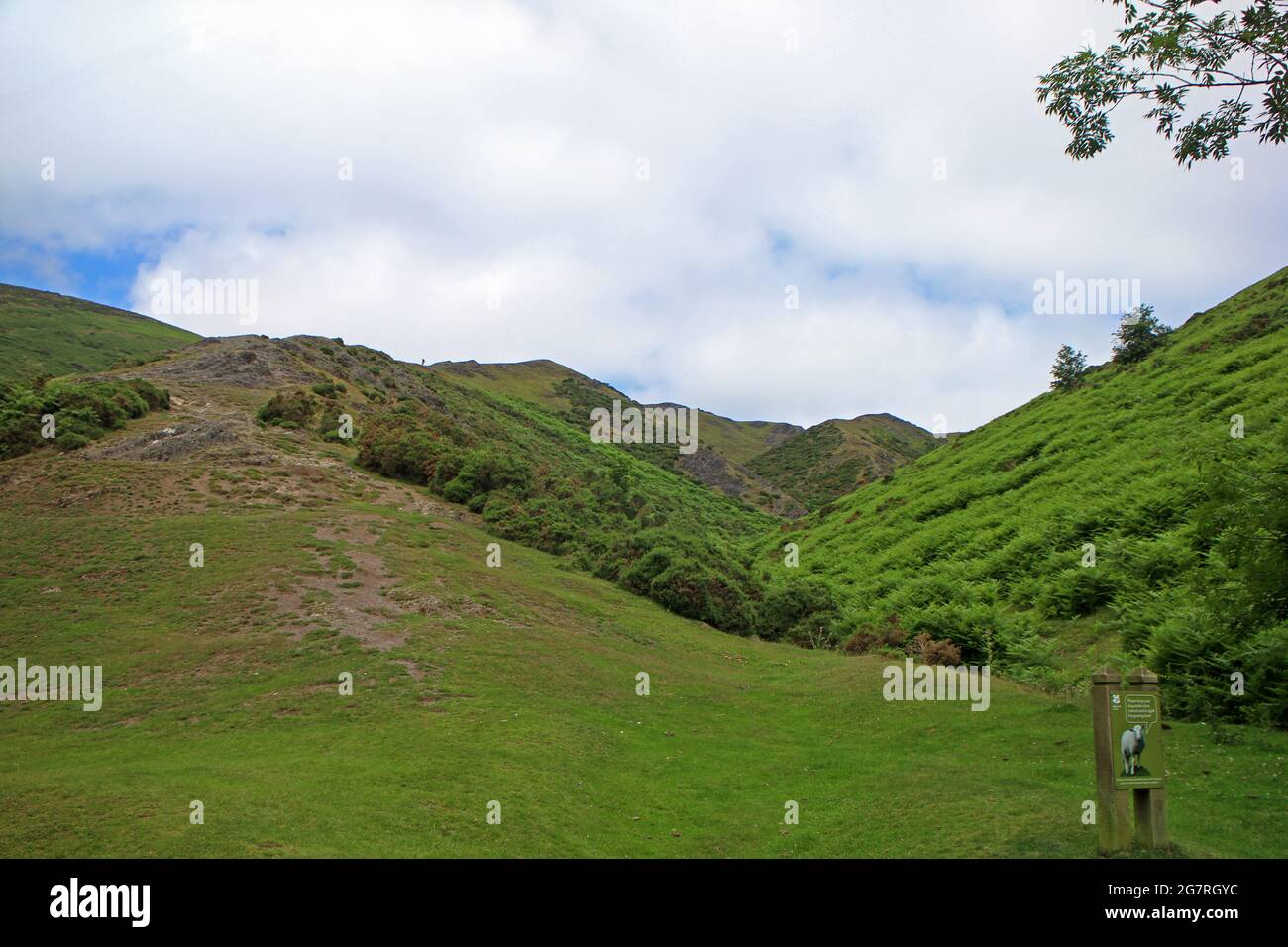 Carding Mill Valley Walk, Church Stretton, Shropshire Stock Photo - Alamy